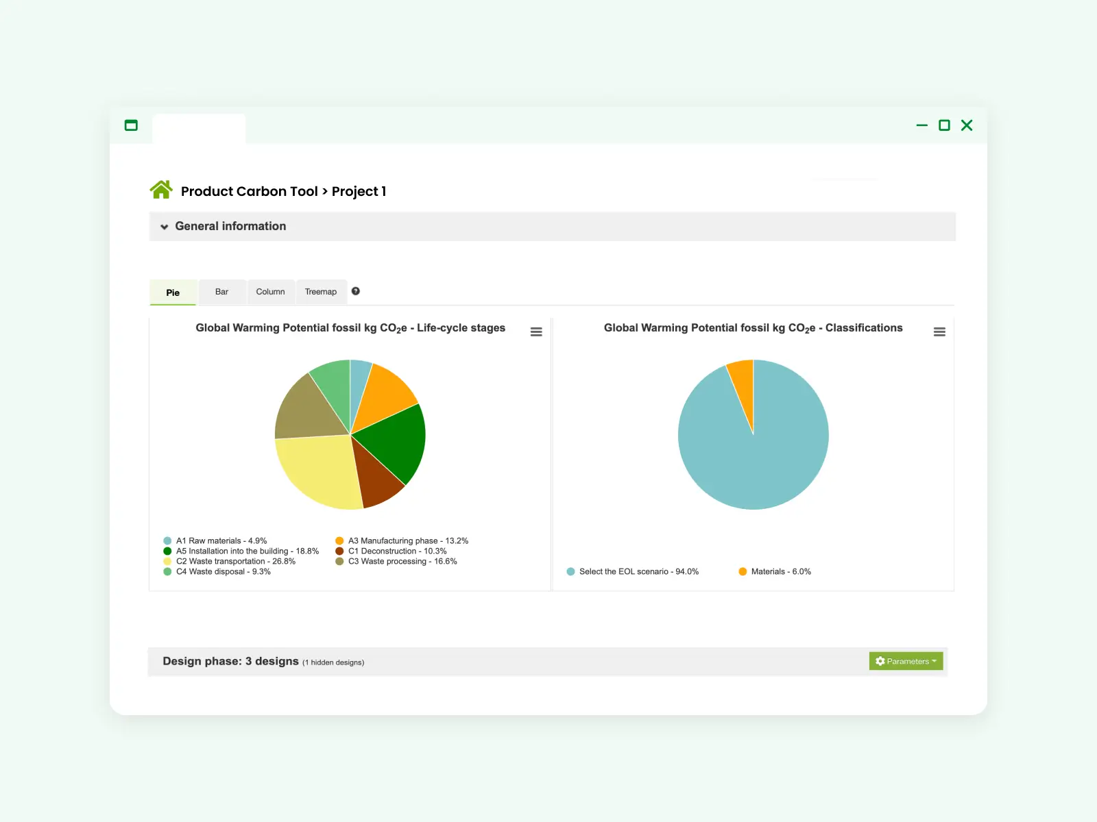 Concrete EPD Generator | One Click LCA